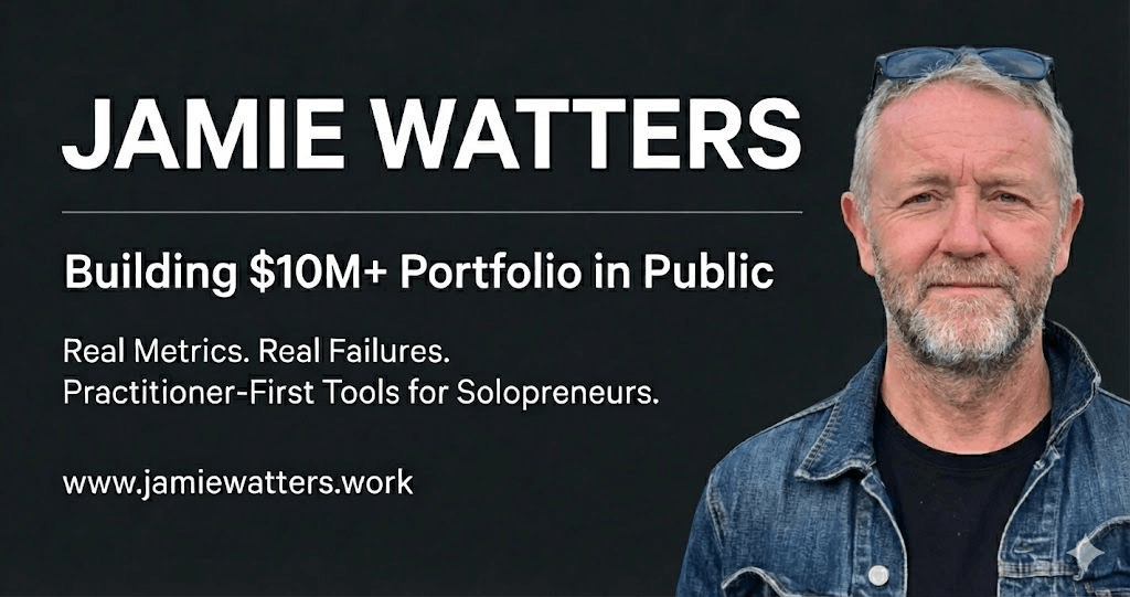 Jamie Watters | Building $10M+ Portfolio in Public